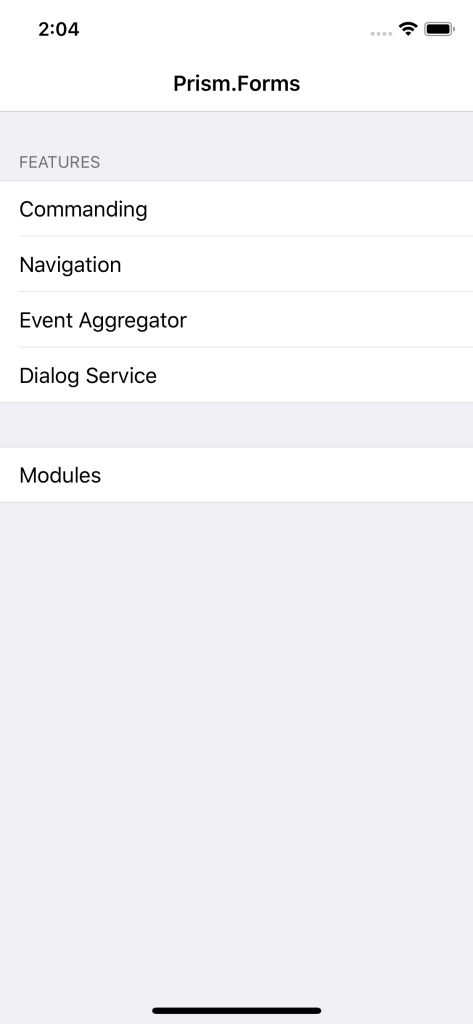Explore Prism.Forms With Prism Form Features Gallery – IntelliAbb